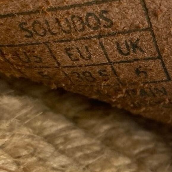 Soludos | Shoes | Soludos Minorca Womens Brown Leather Wedge Espadrille ...